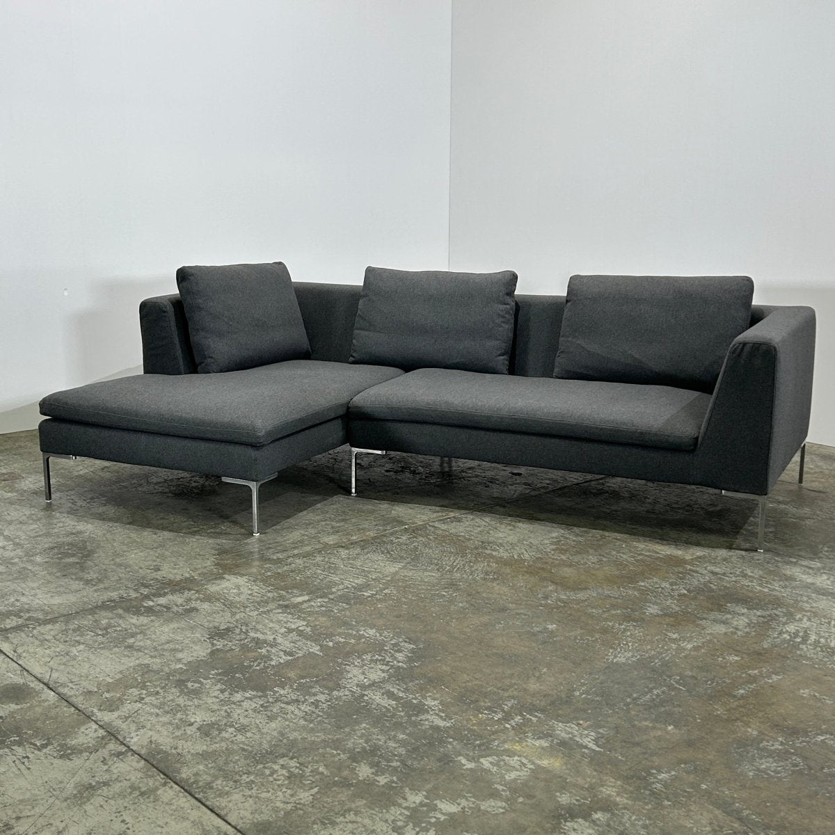 B&B Italia Charles Sectional Sofa by Antonio Citterio – REHAUS