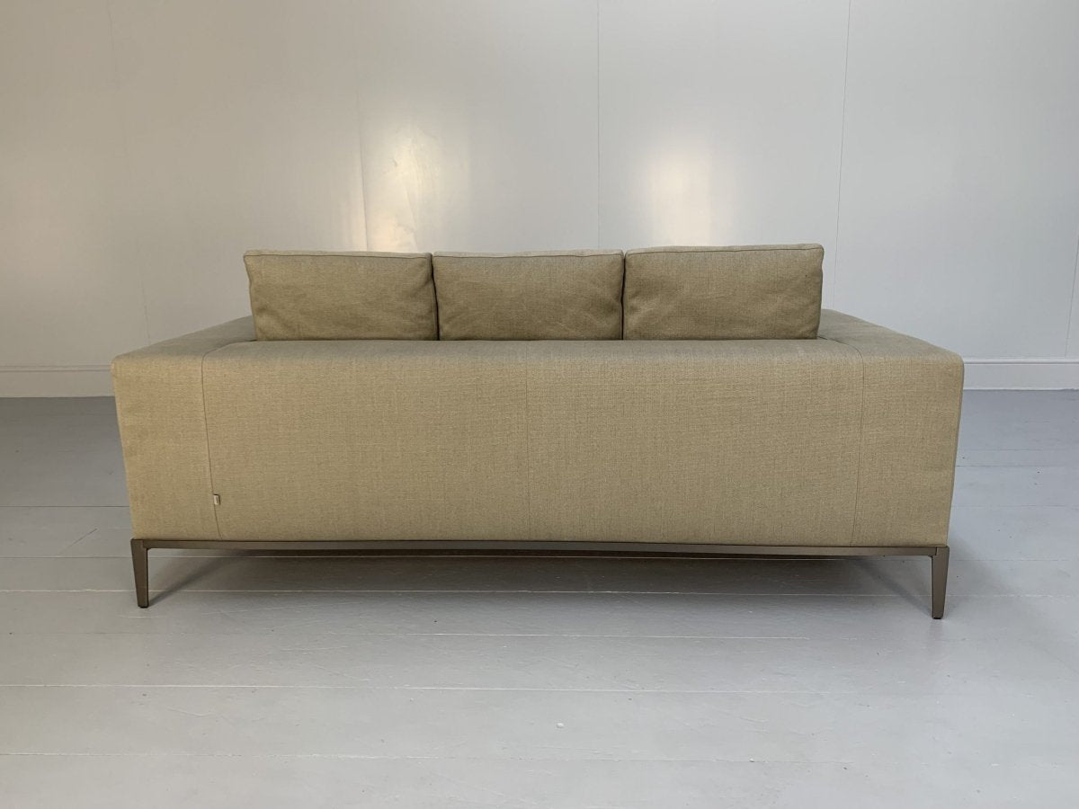 B&B Italia Maxalto Simplice 2.5-Seat Sofa - In Woven Linen – REHAUS