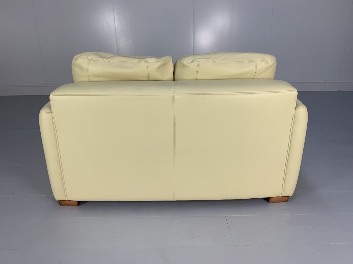 Duresta Panther 2-Seat Sofa - In Cream Leather – REHAUS