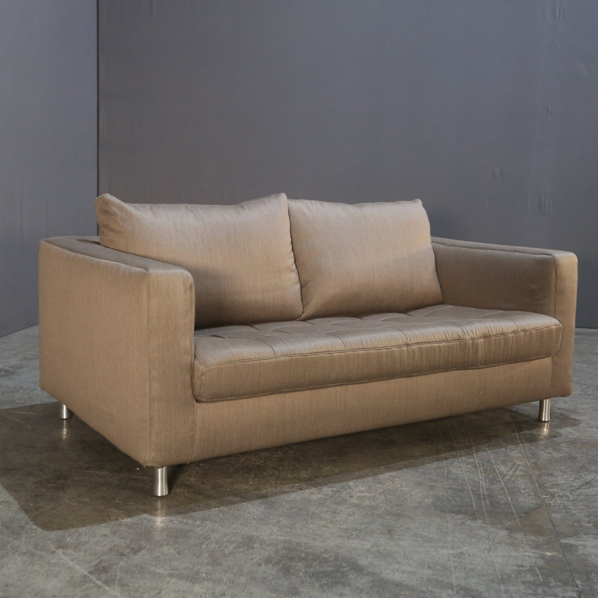 Ligne Roset Two Seater Grey Sofa – REHAUS