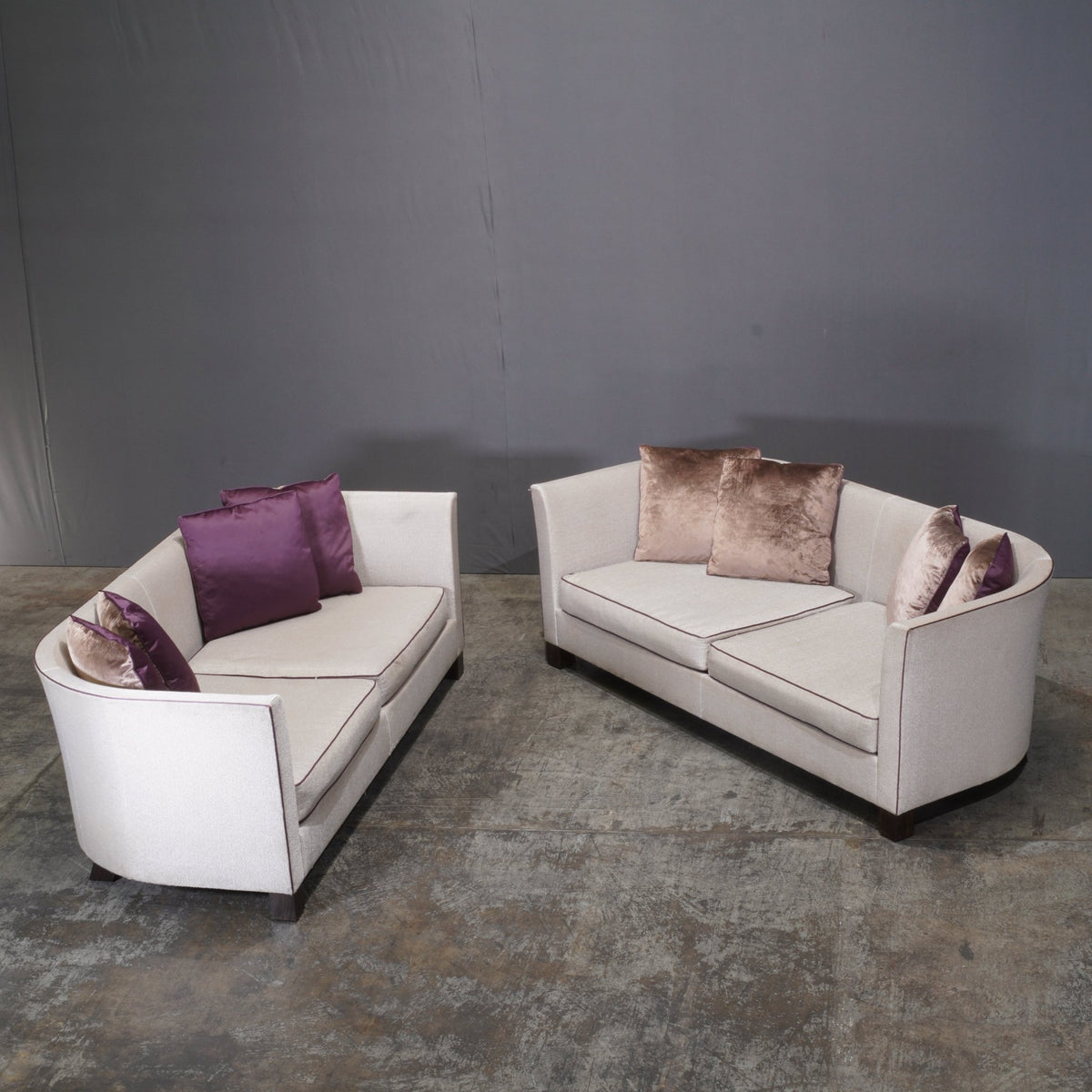 Philippe Hurel 3-Seater Grey Sofa – REHAUS